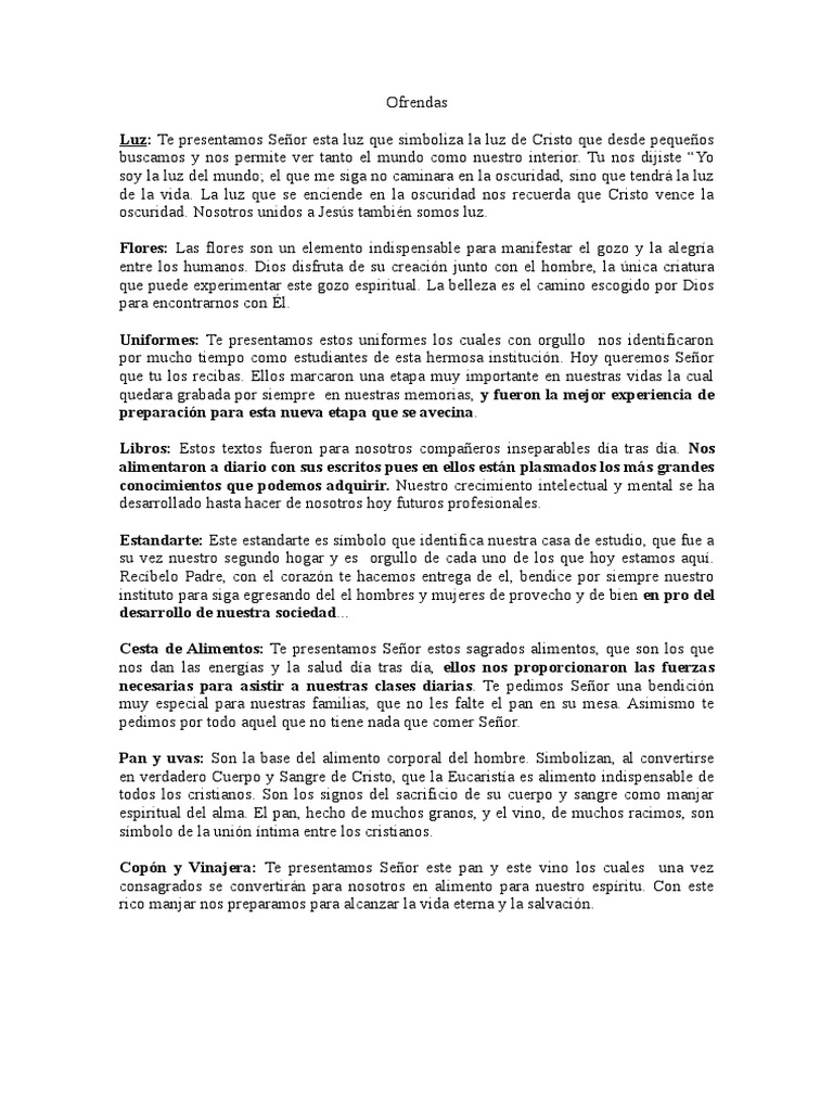 Ofrendas para la misa del coloegio.doc Ofrendas para la misa del coloegio.doc