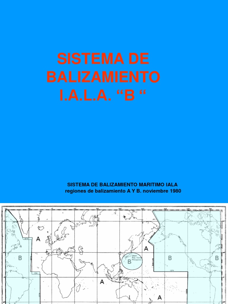 Sistema IALA B | PDF | Navegación | Transporte de agua
