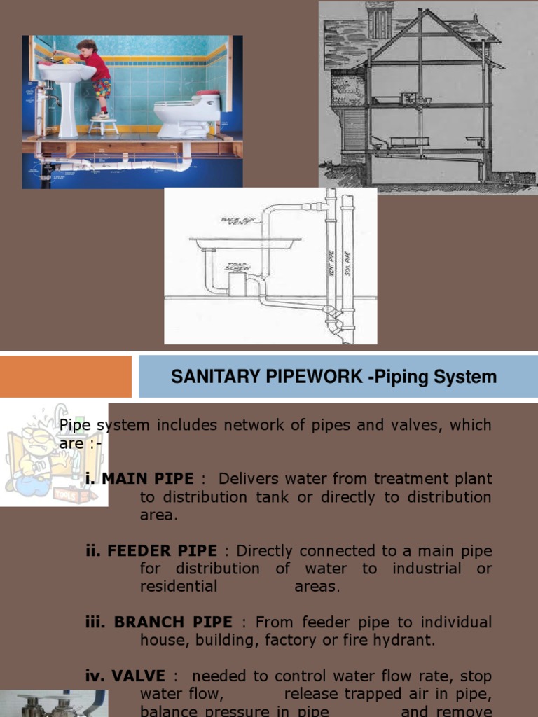 Sanitary Pipe Work | PDF | Sanitation | Pipe (Fluid Conveyance)