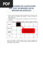 Tabla de Puntuacion de Bender | PDF | Salud y bienestar