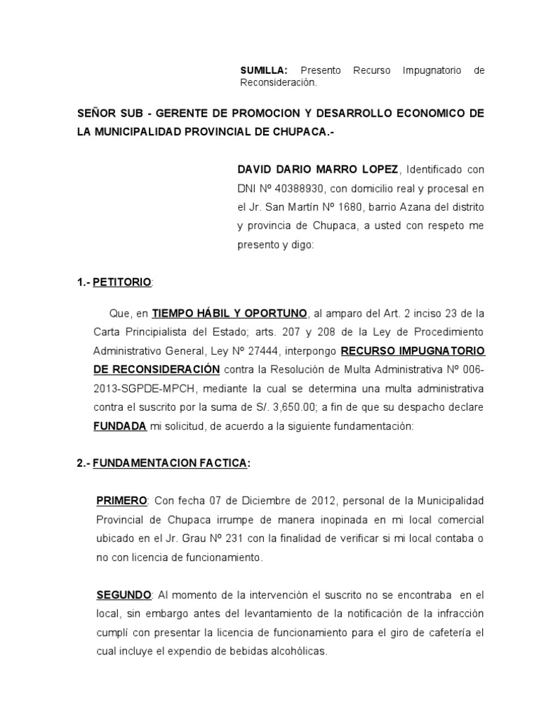 Reconsideración David Marro | PDF | Instituciones sociales | Ciencias ...