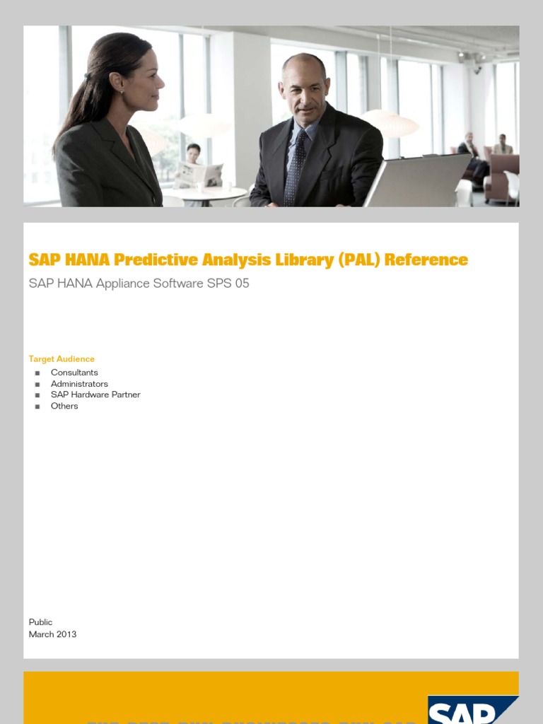 Predictive Analysis Overview 2013 | PDF | Parameter (Computer Programming) | Regression Analysis