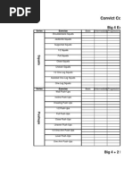 P90X Workout Sheets | PDF | Physical Exercise | Human Size