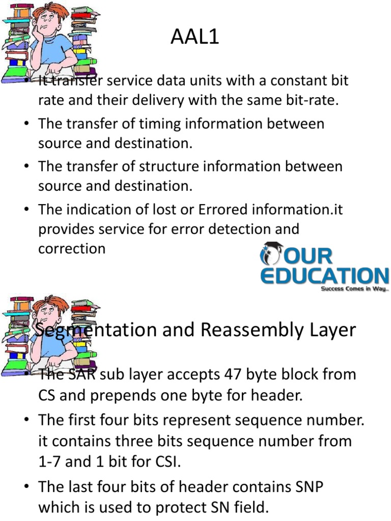 AAL1 and Segmentation and Reassembly Layer | PDF