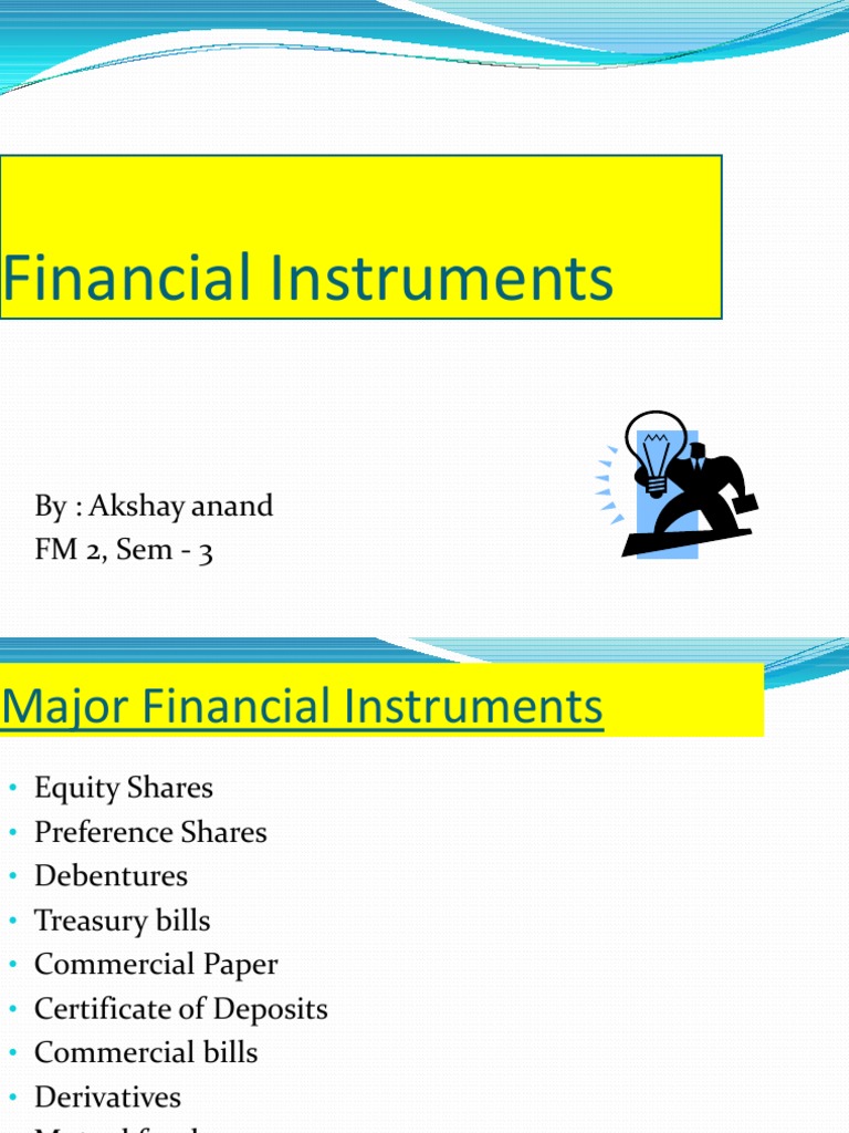 Financial Instruments | PDF | Derivative (Finance) | Futures Contract