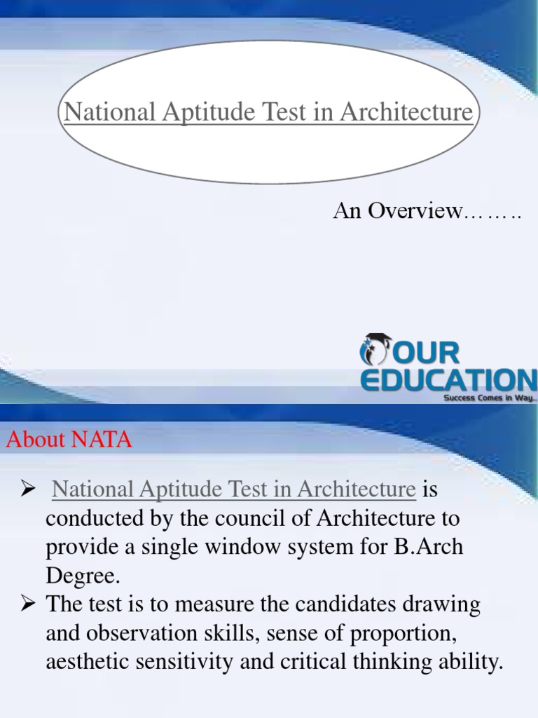 NATA Exam Overview and Guidelines | PDF | Test (Assessment) | Drawing