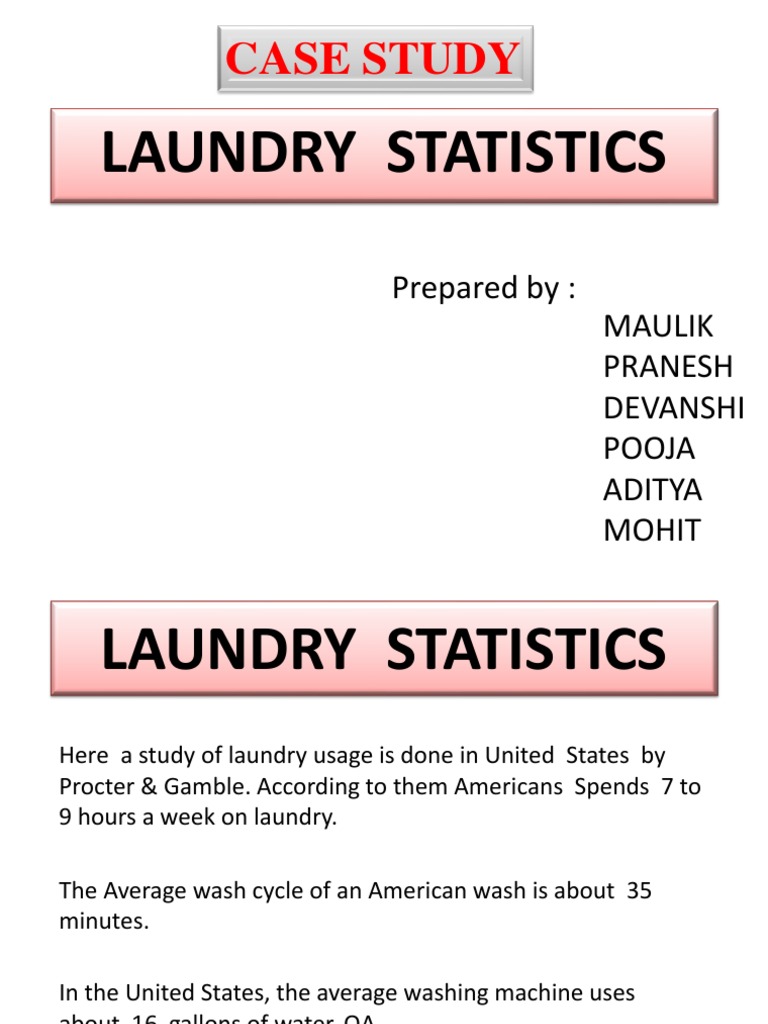 Laundry Habits of US Households | PDF | Correlation And Dependence ...