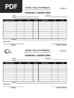 Bestlink College Dropping Form | PDF