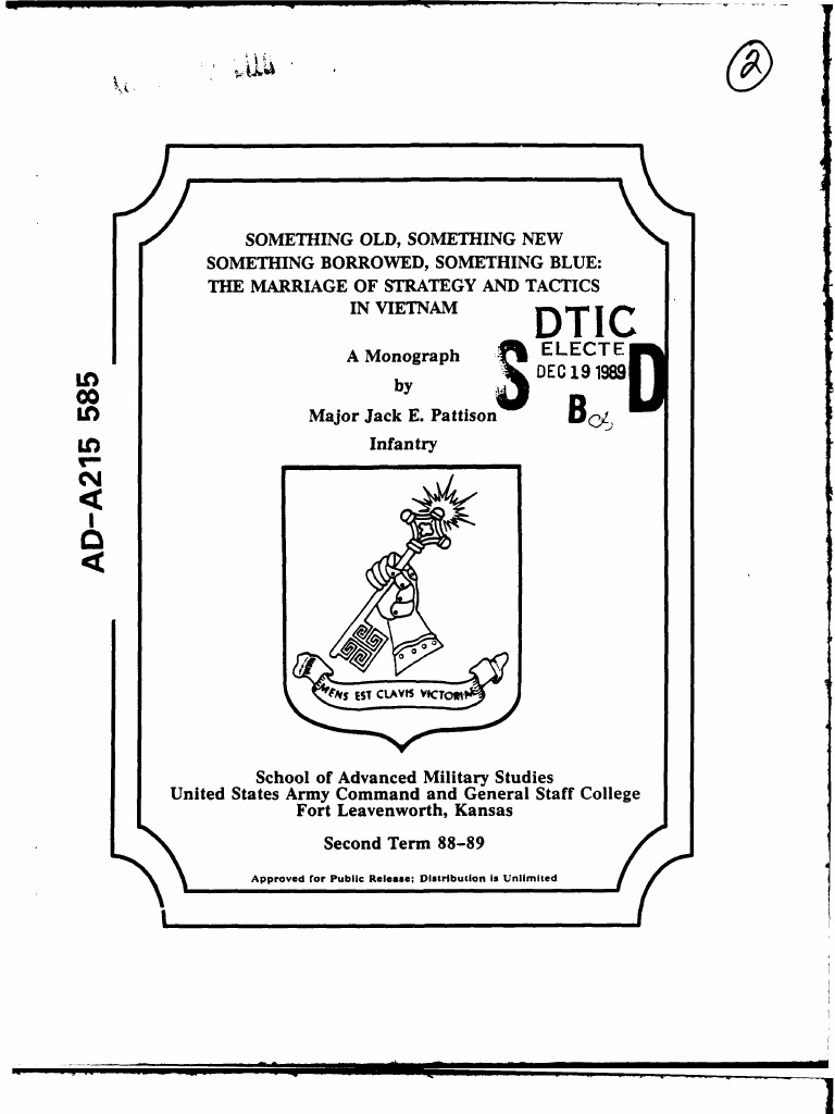Military Doctrine in Vietnam PDF | PDF | Military Doctrine ...