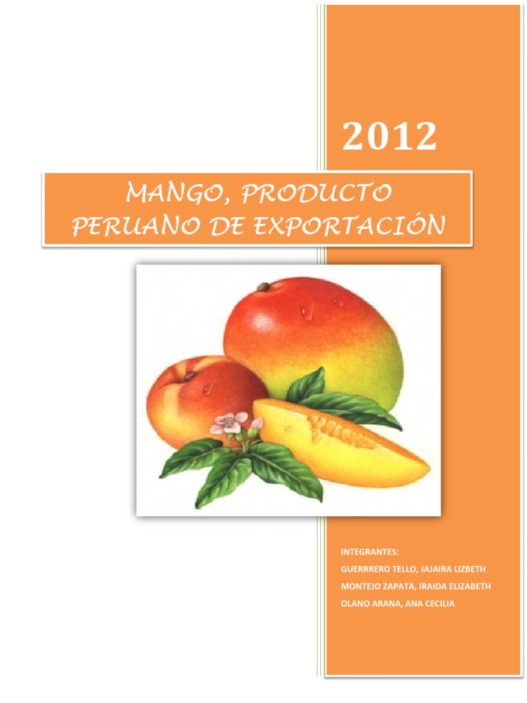 Mango | Descargar gratis PDF | Análisis de Riesgo y Puntos Críticos de ...
