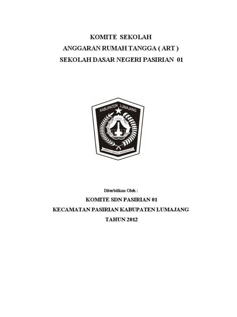 Contoh Ad Art Organisasi 3
