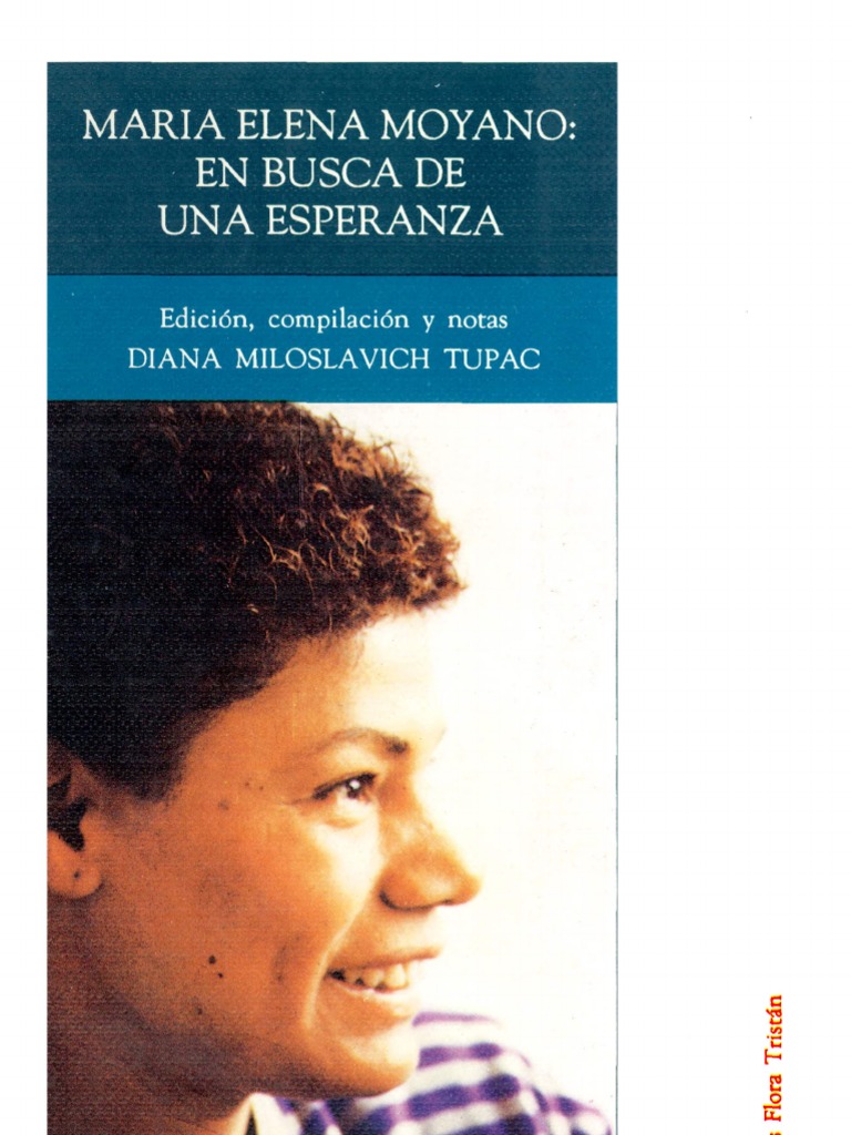 Maria Elena Moyano: en Busca de Una Esperanza. | PDF | Conflictos ...