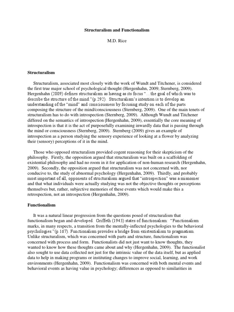 Structuralism and Functionalism | Metaphysics Of Mind | Philosophical ...