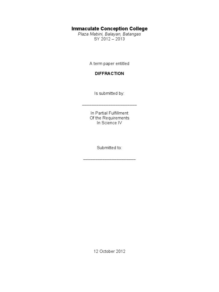 Understanding Light Diffraction | PDF | Diffraction | Holography