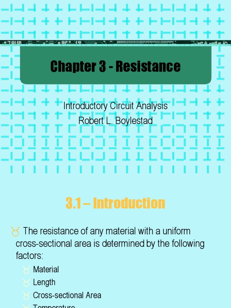 Resistance | PDF