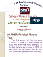 AAPHER Physical Fitness Test | PDF | Anatomical Terms Of Motion ...