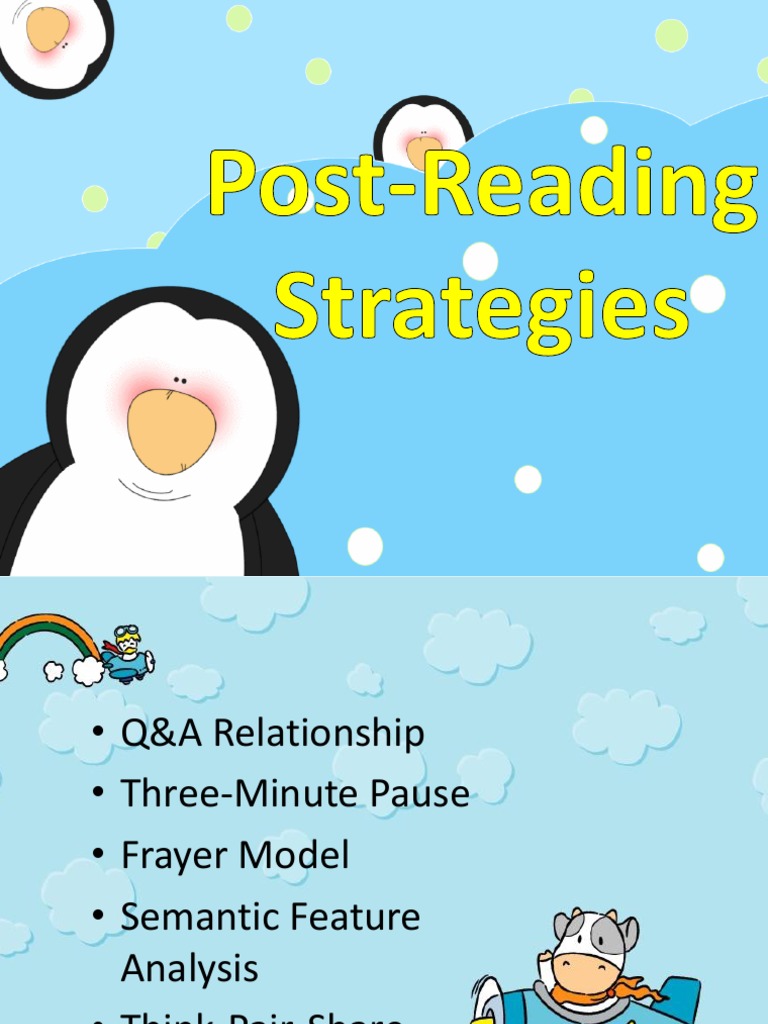 Post Reading Strategies | PDF | Psychological Concepts | Epistemology