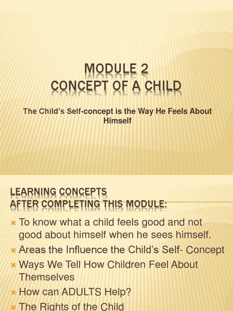 Understanding Child Self-Concept | PDF | Self | Emotions