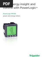 Schneider Electric PM700 | PDF | Alternating Current | Electromagnetism
