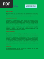 Coroval Comprimidos - Prospecto | PDF | Infarto de miocardio | Hipertensión