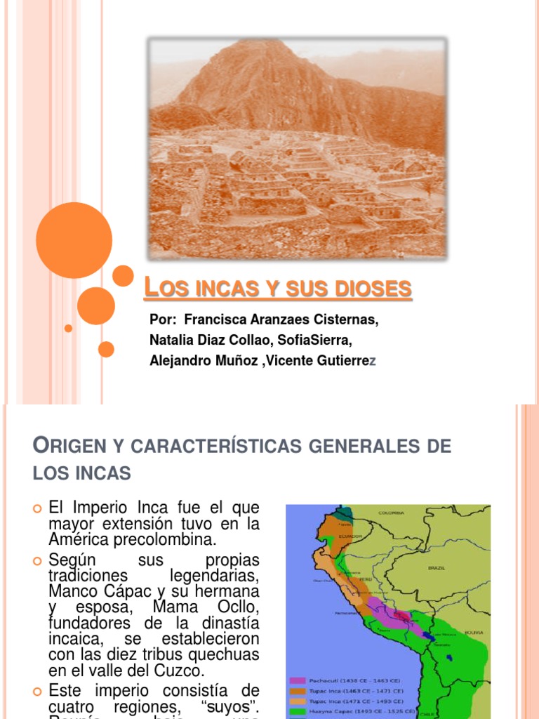 Presentación Incas | Descargar gratis PDF | Imperio Inca | Religión y creencia