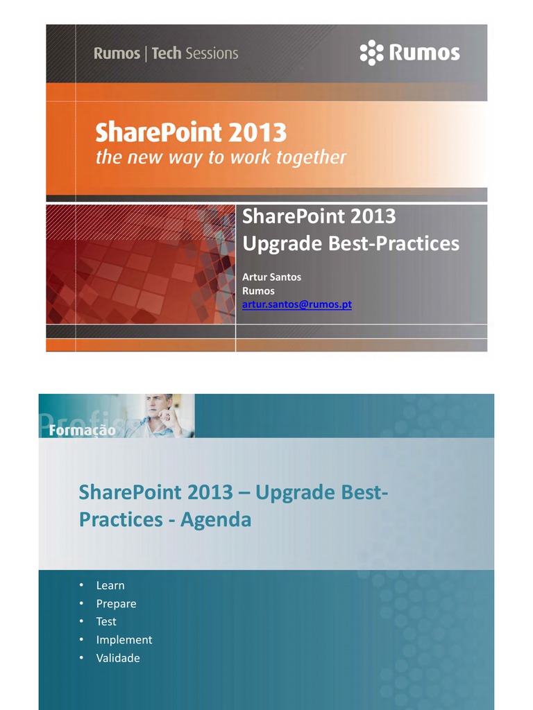 SharePoint 2013 Upgrade | Download Free PDF | Share Point | Databases