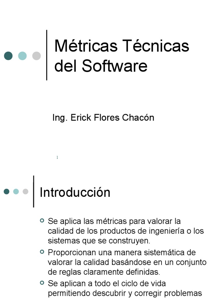Metricas Tecnicas Del Software | PDF | Programa de computadora | Programación