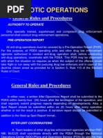 PNP Standard Operating Procedures Overview | PDF | Police | Search And ...