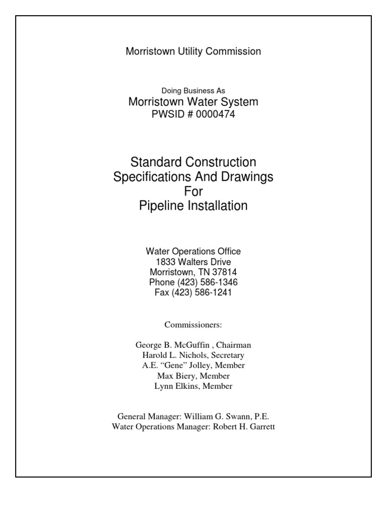 Pipeline Standard | PDF | Pipe (Fluid Conveyance) | Valve