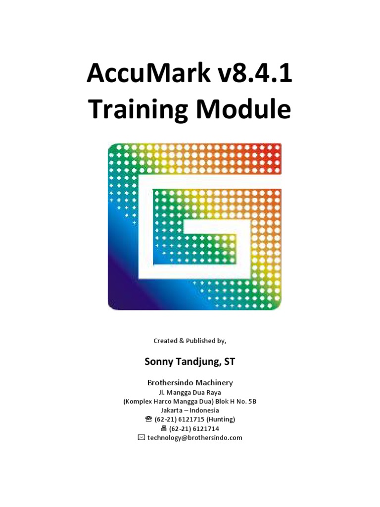 Accumark Training Module v8 | PDF