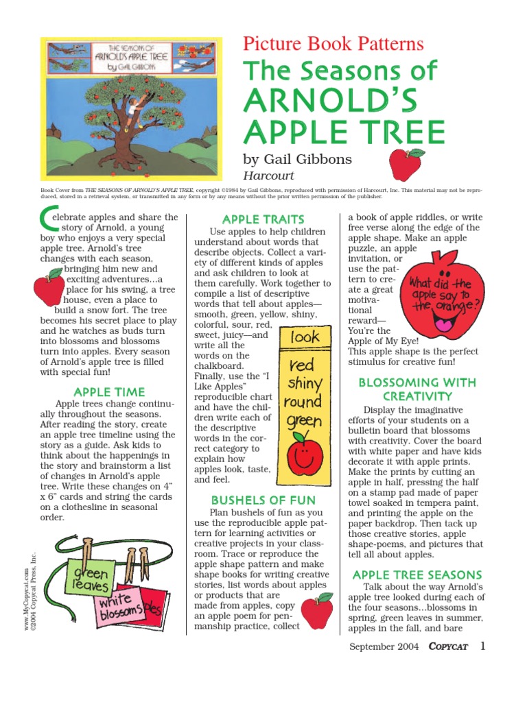 Seasons Arnolds Apple Tree | PDF | Apple | Trees