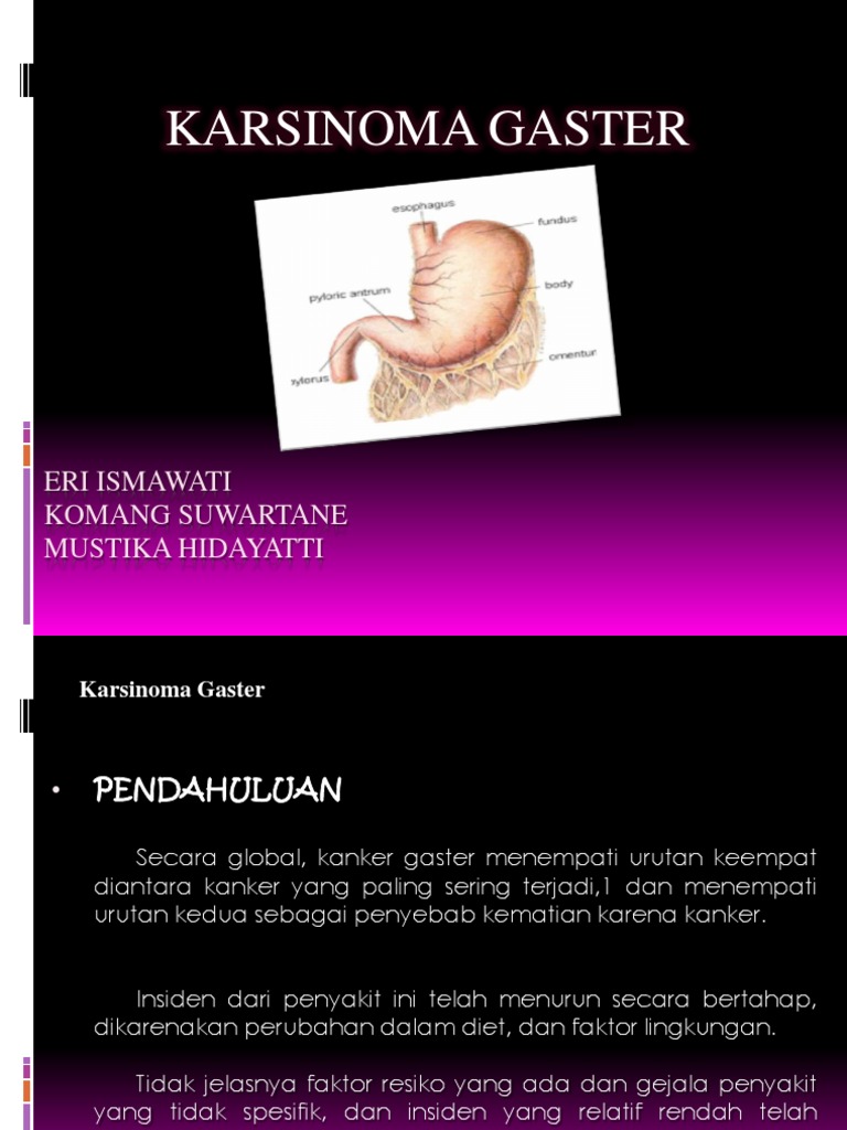 Presentasi CA Gaster | PDF