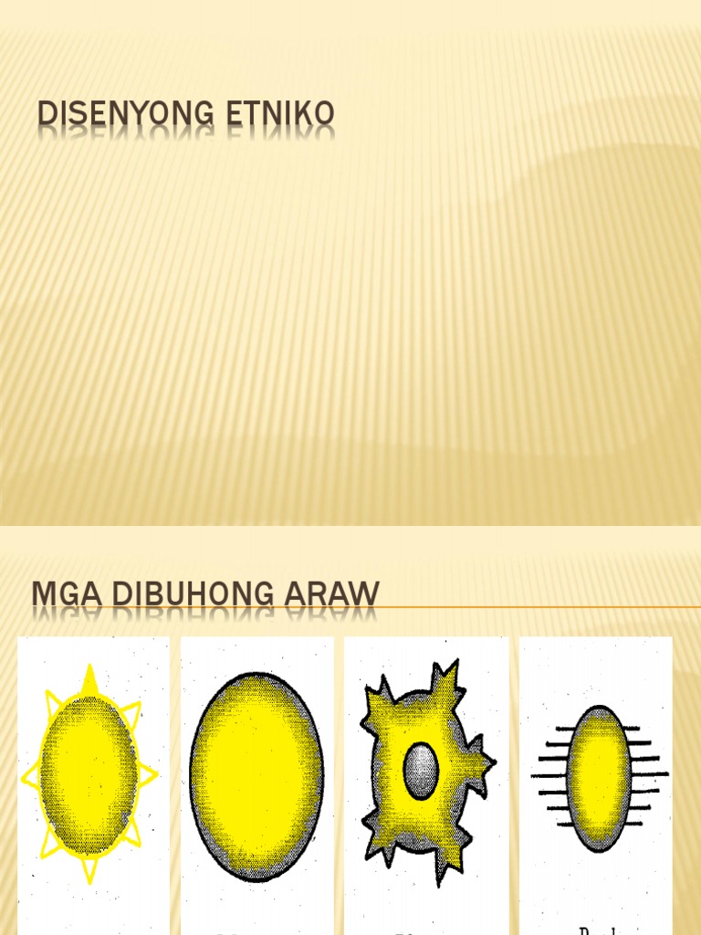 Disenyong Etniko | PDF