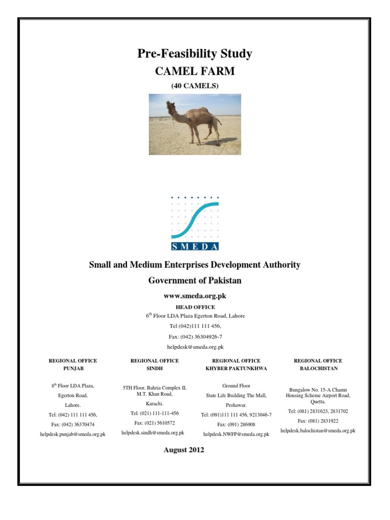 Camel Farming PDF | PDF | Camel | Milk