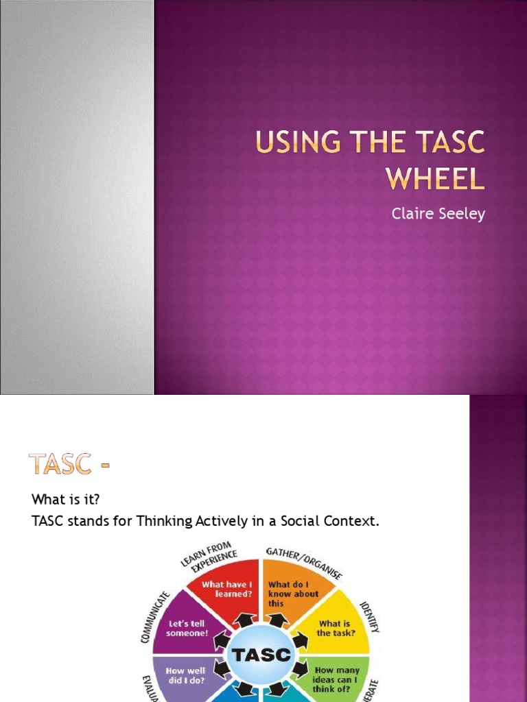 13-6-2012-12522 Using The Tasc Wheel | PDF | Scientific Method | Learning