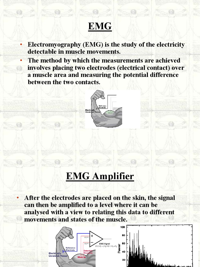 EMG Machine Amplifier | PDF | Electromyography | Electronic Filter