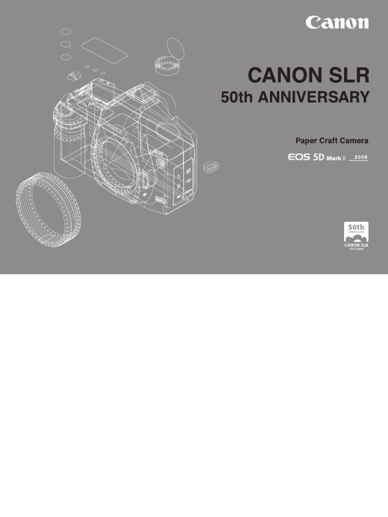 Canon 5D Mark II Papercraft | PDF