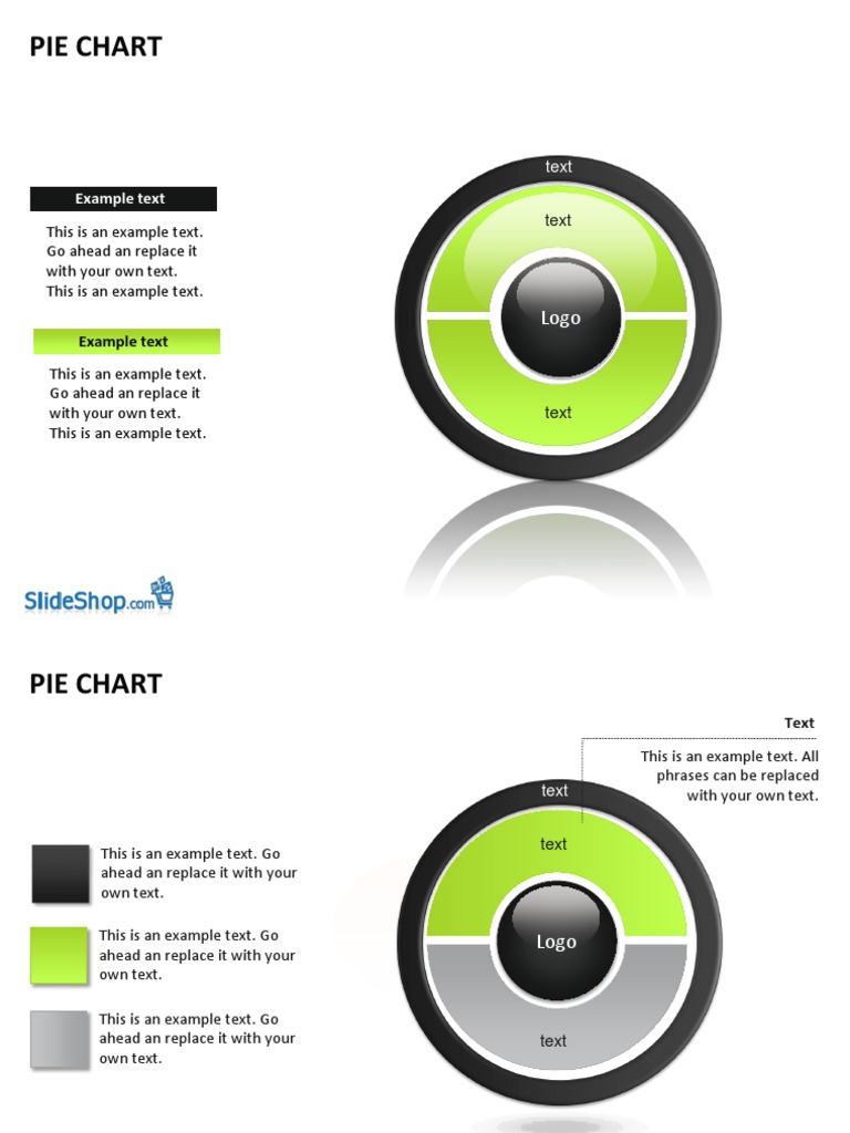 Pie Chart: Example Text | PDF | Leisure