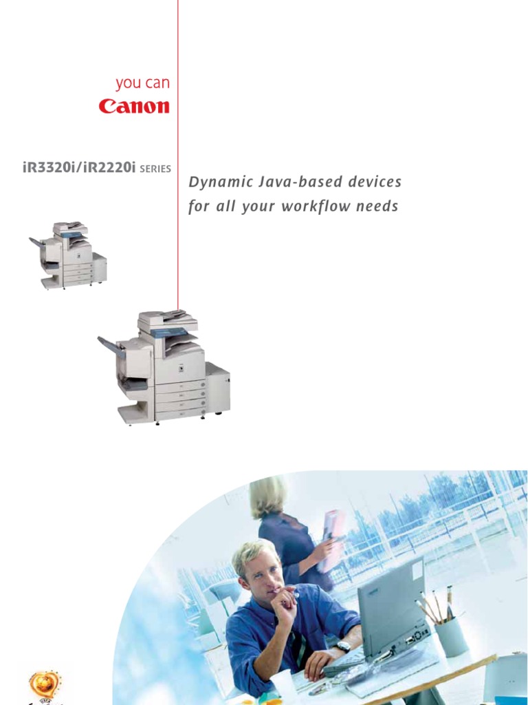 Canon Ir3320i Ir2220i Brochure | PDF | Printer (Computing) | Fax