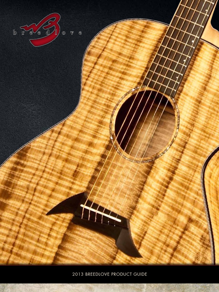 2013 Breedlove Product Guide
