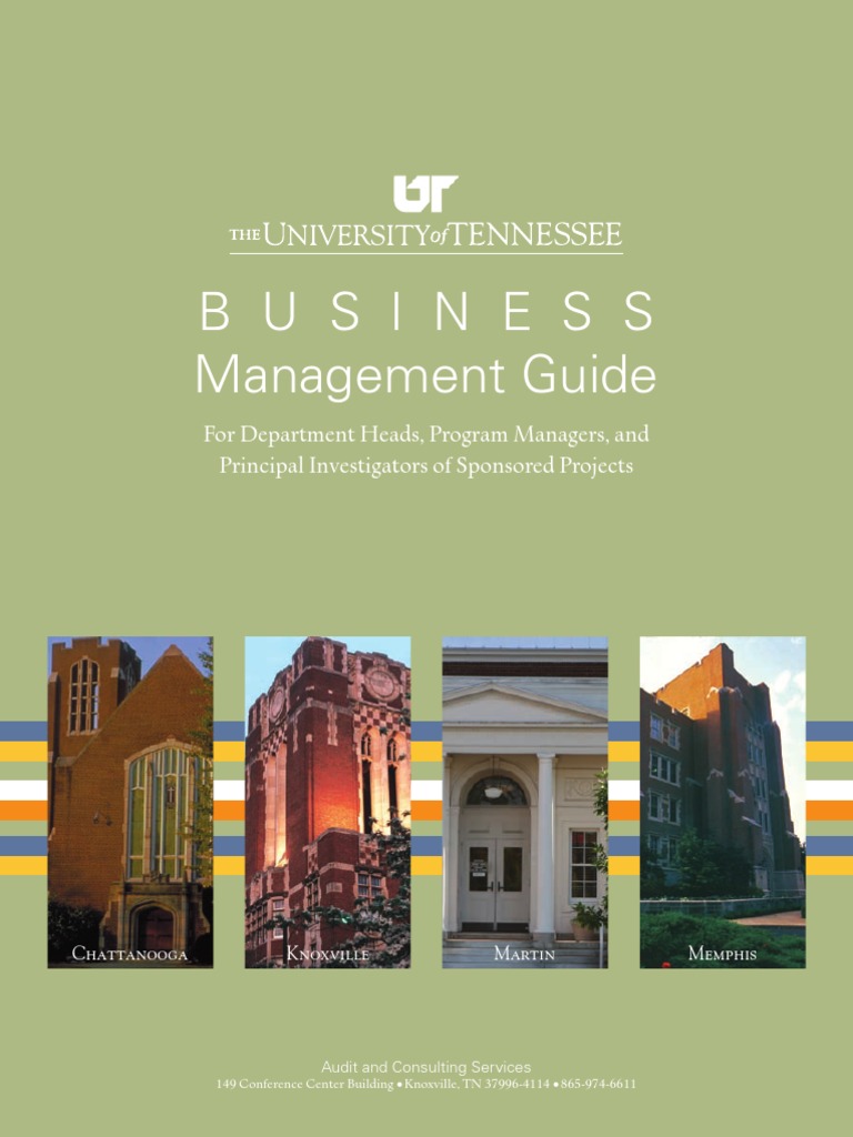 Business Management Guide: For Department Heads, Program Managers, and ...