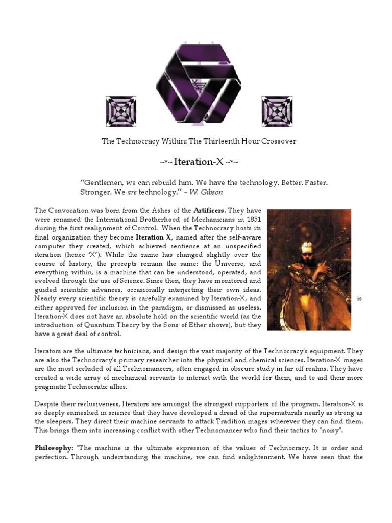 Iteration X (Convention: Mage The Ascension) | PDF | Weather ...