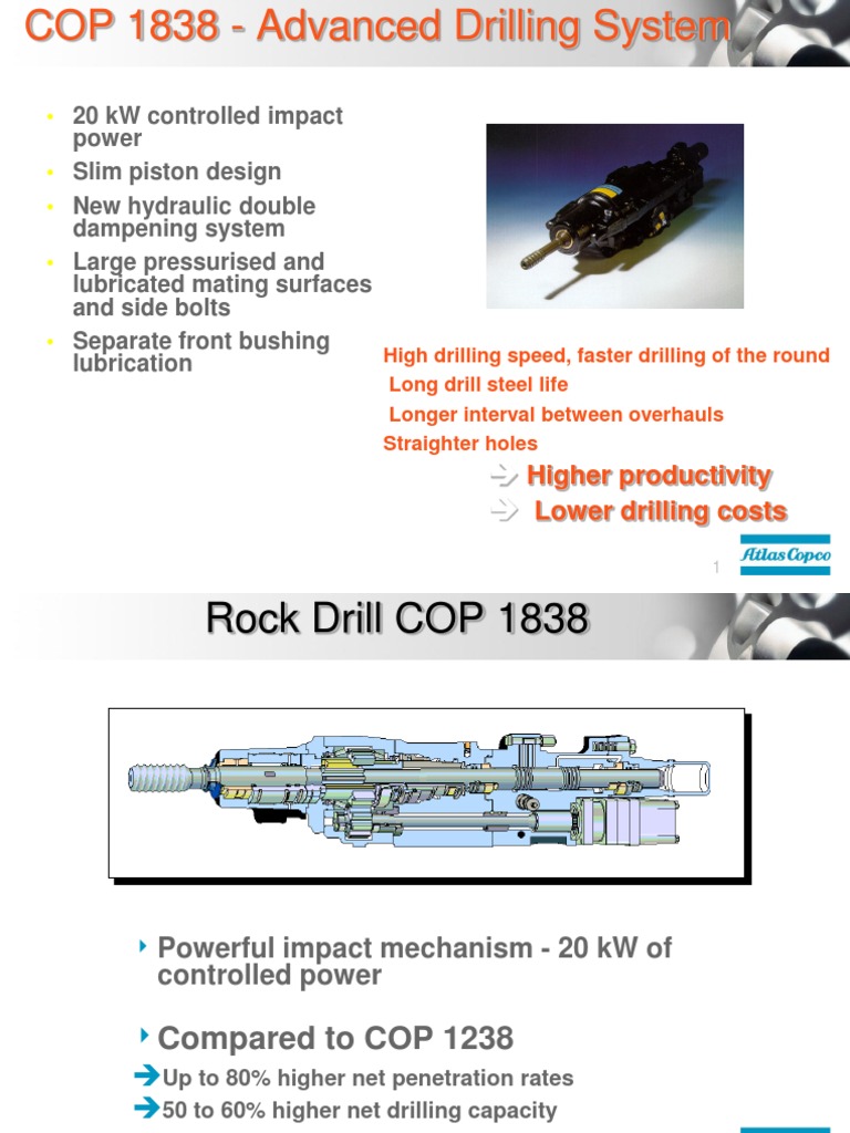 COP 1838 and System Features | PDF | Drill | Drilling