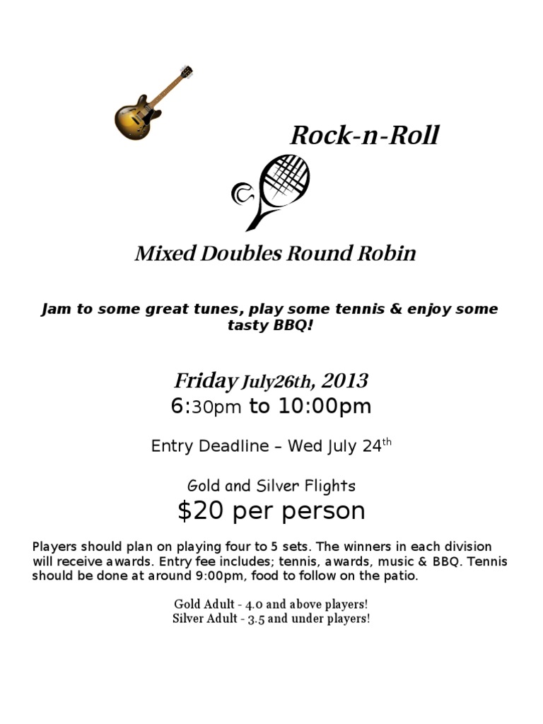 RNR Flyer | PDF | Sports | Leisure