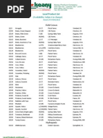 Vegetable Conversion Chart | PDF | Vegetables | Agronomy