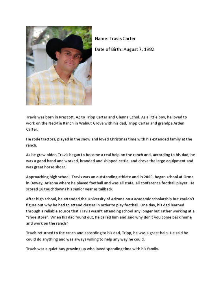 Travis Carter | PDF