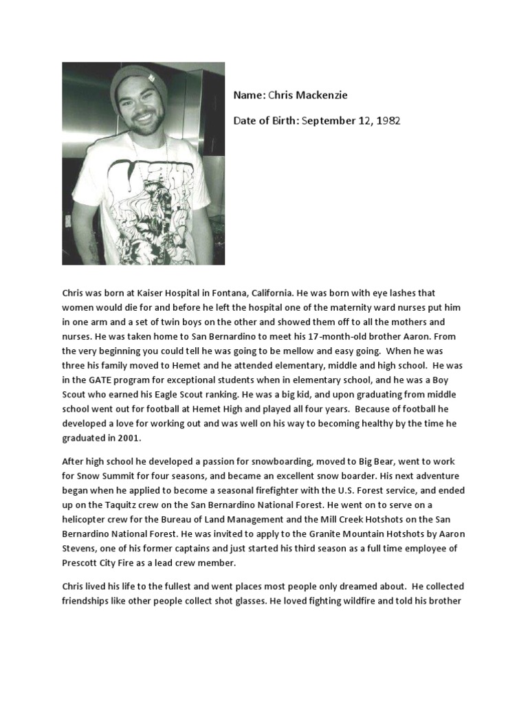 Christopher Mackenzie | PDF