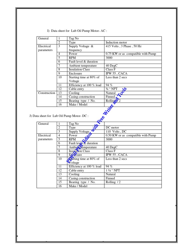 Datasheet Motor New | PDF | Computers | Technology & Engineering