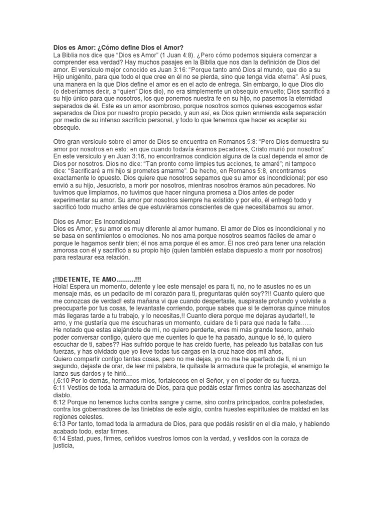 Dios Es Amor | PDF | Abrahán | Jacob