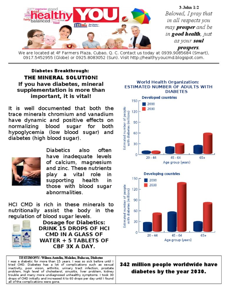 Diabetes Report | PDF